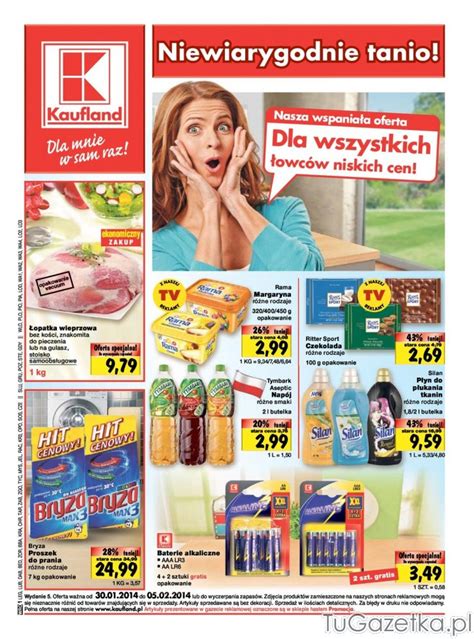 Gazetka Kaufland strona 1 Kaufland Artykuły spożywcze tuGAZETKA pl