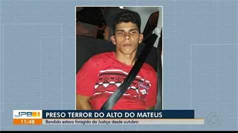 Foragido da Justiça suspeito de quatro homicídios é preso em João