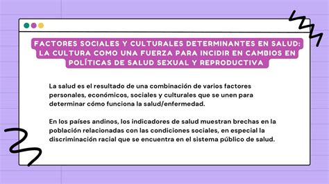 Ejemplos De Factores Culturales