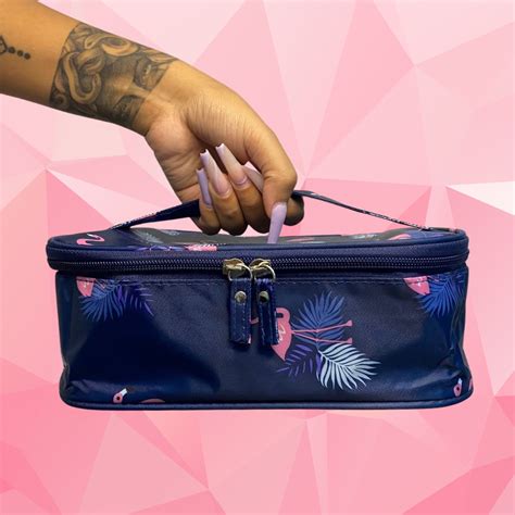 Necessaire Grande Linda Organizadora De Viagem Maquiagens E Objetos