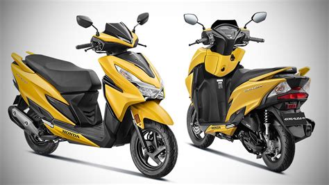 2020 Honda Grazia 125 BSVI Scooter First Look Images AUTOBICS