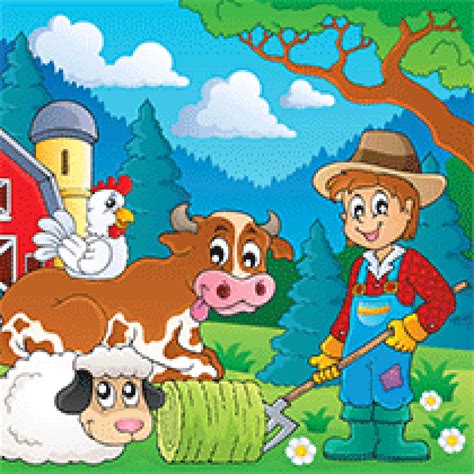 dessin de la ferme dessin ferme à imprimer Aep22