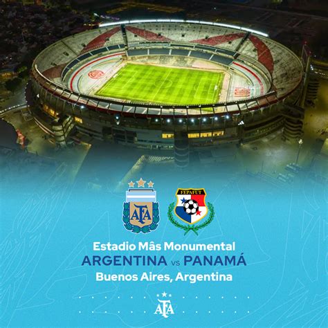 Selección Argentina on Twitter SelecciónMayor El estadio Mâs