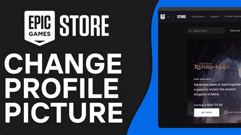 How To Change Profile Picture Epic Games Tutorial Youtube