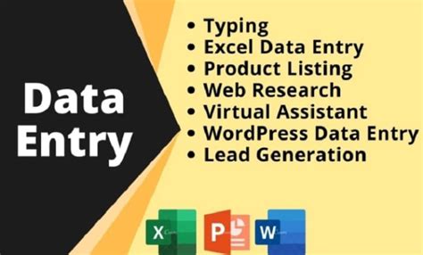 Do Excel Data Entry Copy Paste Typing Web Research By Jahi Fiverr