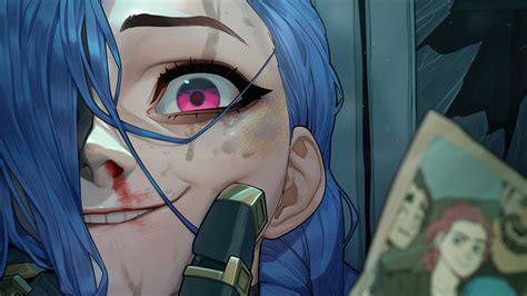 Jinx Arcane Netflix Series K E Wallpaper Pc Desktop