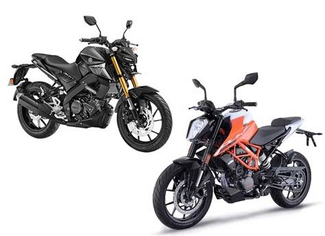 Yamaha MT 15 Vs KTM Duke 125 Comparison Wheelsupdates