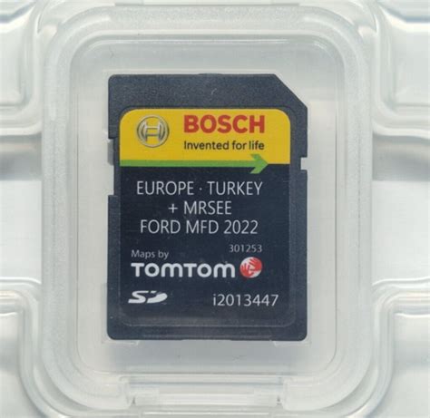 Ford Mfd Map Nav Sync Fiesta Focus Kuga Sd Card