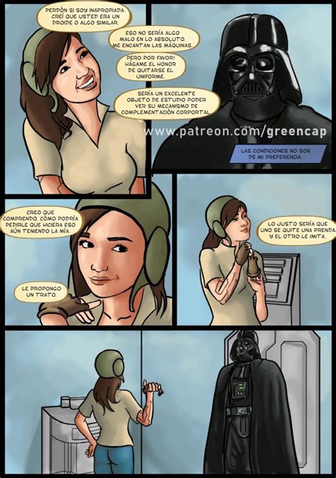 Star Wars Las Condiciones De Darth Vader GreenCap ChoChoX Comics