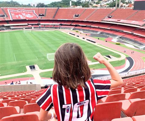 Fizemos o tour guiado do estádio do Morumbi casa do São Paulo Futebol