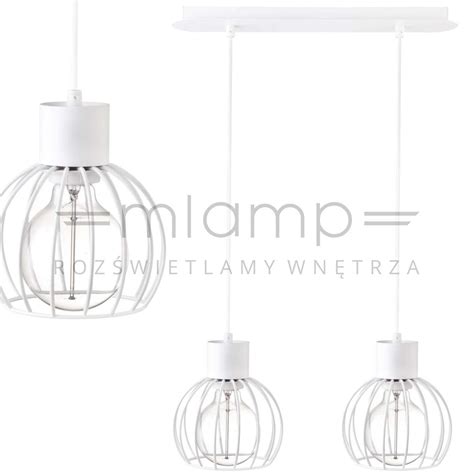 Wisząca LAMPA industrialna LUTO KOŁO 31166 Sigma druciana OPRAWA zwis