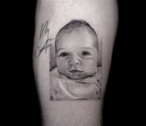 Baby Portrait Tattoo By Ben Tats Post 31821 Portrait Tattoo Baby