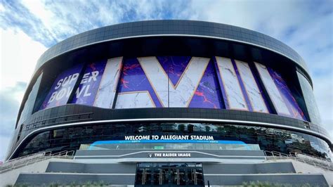 Football Fans Show Off Pride At Allegiant Stadium During First Big Game