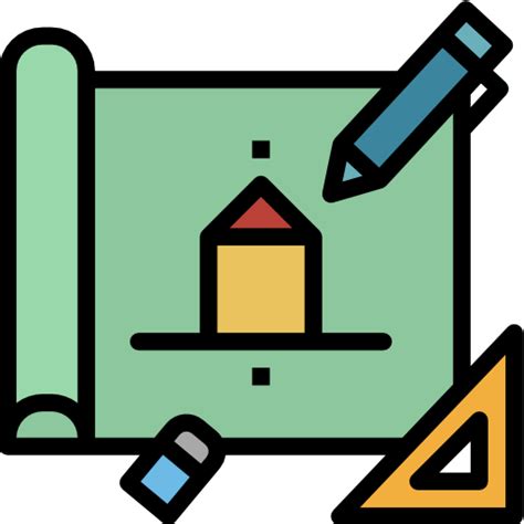 Icono De Arquitectura Photo Idea Studio Lineal Color