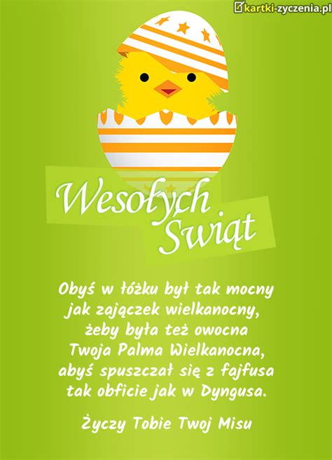 Wszyscy Ci życzenia złożyli Gotowa kartka wielkanocna