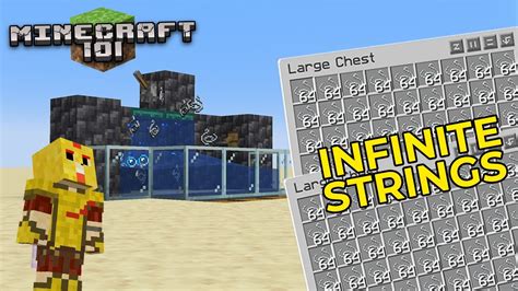 Minecraft Infinite String Duper Tutorial Minecraft Farm Work