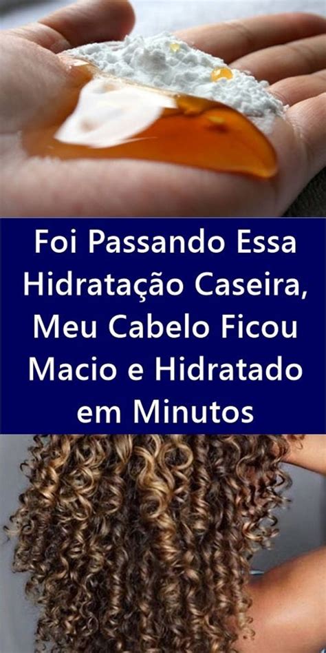 Foi Passando Essa Hidratação Caseira que Meu Cabelo Ficou Macio e