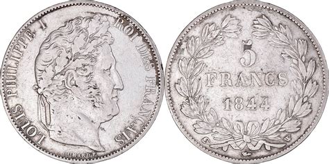Frankreich Francs W M Nze Louis Philippe Lille Ss Silber