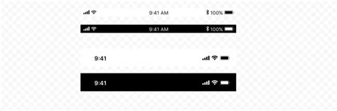 Iphone Status Bar Png PNG Image Collection