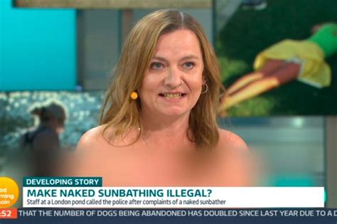 Gmb Viewers Gobsmacked As Guest Strips Completely