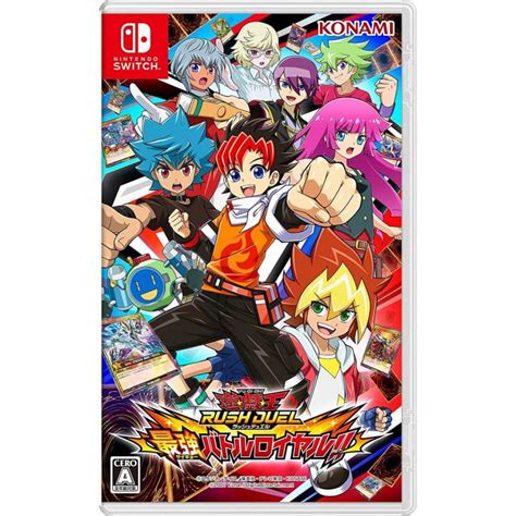 KONAMI Yu Gi Oh RUSH DUEL Dawn Of The Battle Royale Lets Go Go