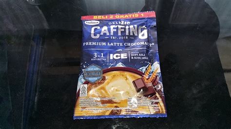 Review Produk 2393 Delizio Caffino Ice Premium Latte Chocomalt YouTube