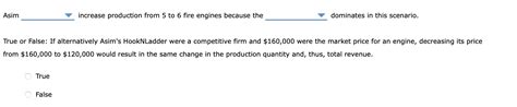 Solved The Components Of Marginal Revenue Asim S Chegg