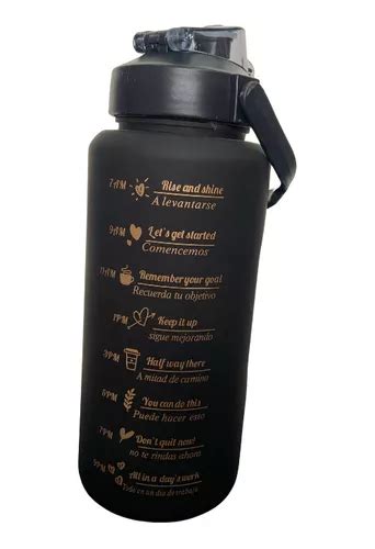 Kit 3 Garrafas D água Motivacional Squeeze Academia Fitness MercadoLivre
