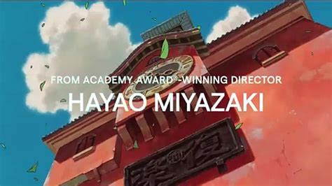 Le Voyage de Chihiro Bande annonce EN Vidéo Dailymotion