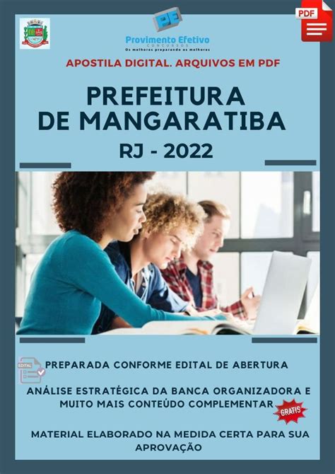 Provimento Efetivo Concursos Apostila Prefeitura Mangaratiba RJ
