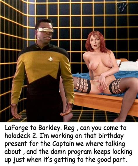 Post 1660426 Beverly Crusher Fakes Gates McFadden Geordi La Forge HF