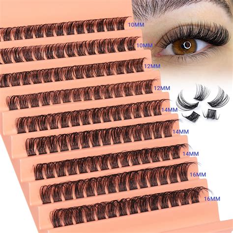Amazon Toochunag Natural Lash Clusters Eyelash Extensions Wispy