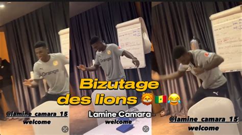 Bizutage des lions mais Lamine Camara mi mane na féthie d YouTube