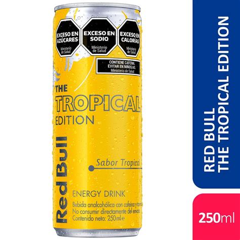 Red Bull Tropical Edition Bebida Energética 250 ml