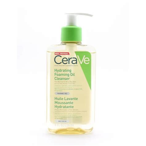 Cerave Huile Lavante Moussante Hydratante Ml