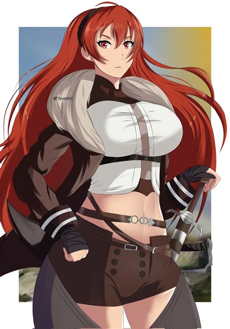 Eris Greyrat Mushoku Tensei Drawn By Fseventhc Danbooru