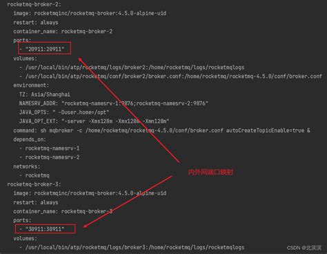 docker环境下使用docker compose一键式搭建rocketmq（4 5 0版本）集群及其管理工具 外网版 docker之docker compose一键部署rocketmq