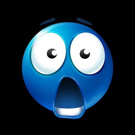 SHOOK Blue Emoji Shocked Emoji Emoji Meme