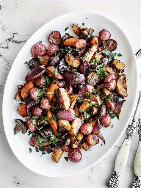 Balsamic Roasted Vegetables Recipe Budget Bytes