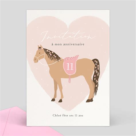 Carte D Invitation C Est Mon Anniversaire Et Cotillons Photos