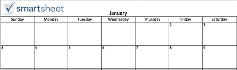 Plantillas De Calendario En Excel Gratuitas Y Listas Para Imprimir Para