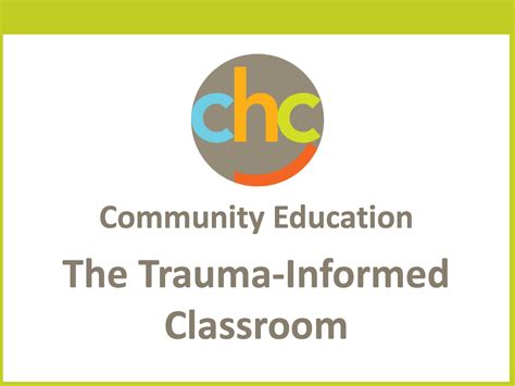 The Trauma Informed Classroom Creating A Safe Supportive Learning