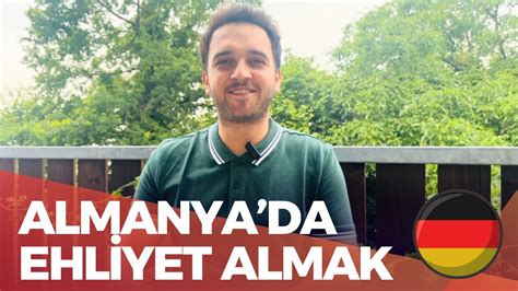 Almanyada Ehliyet Almak Şartlar Maliyet YouTube