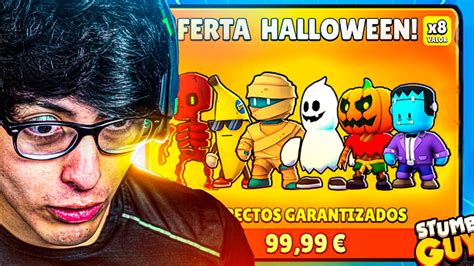 Compr Las Nuevas Skins Halloween De Stumble Guys Youtube