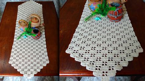 Trilho De Mesa Mais F Cil Do Mundo Tutorial Croch Passo A Passo