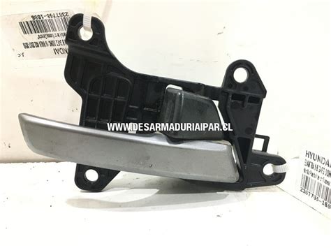 Manilla Puerta Interior Trasera Derecha HYUNDAI ELANTRA 1 6 G4FG DOHC