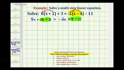 Solving Equations With The Distributive Property Lessons Blendspace