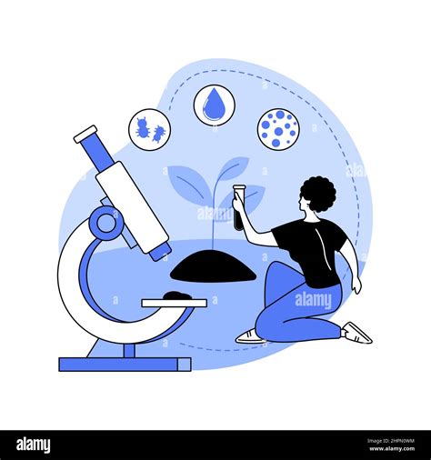 Soil Analysis Abstract Concept Vector Illustration Stock Vector Image