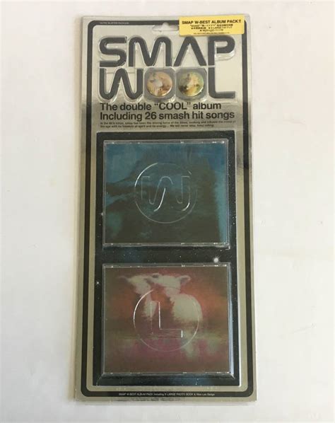 SMAP WOOL W BEST ALBUM PACK CD VICL 40212 3 h 1686 2枚組 ベスト スマップ ジャニーズ