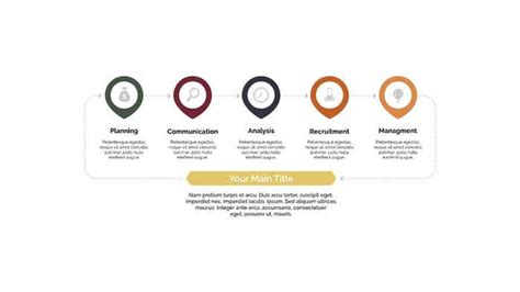 Presentation Slide With Five Steps To Business Plan PowerPoint